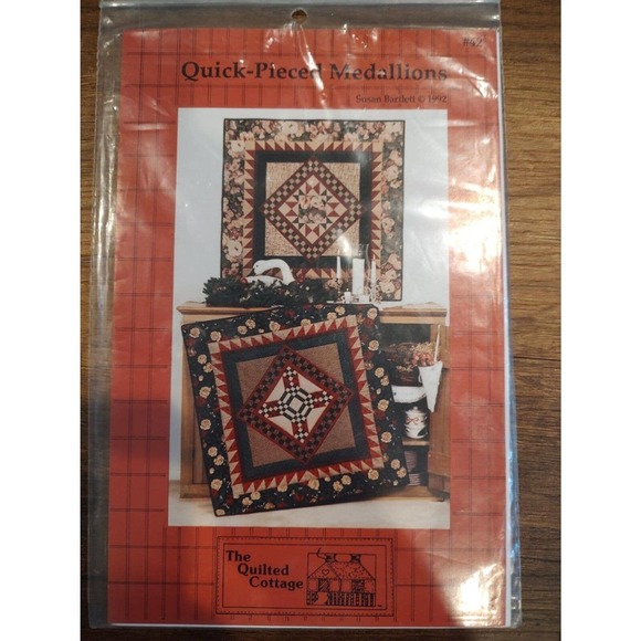 The Quilted Cottage | Art | The Quilted Cottage Quick Pieced Medallions ...